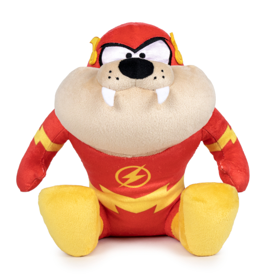(Mis 2) LOONEY TUNES 100TH -TAZ Solo Superheroes Peluche 17cm...x48 - PTS